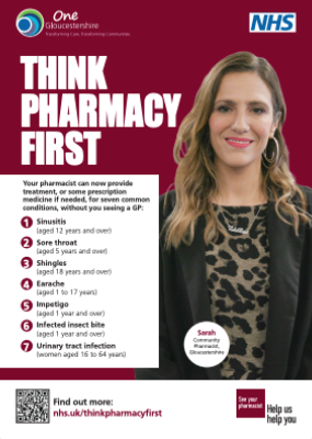 Pharmacy First : Extranet – NHS Gloucestershire